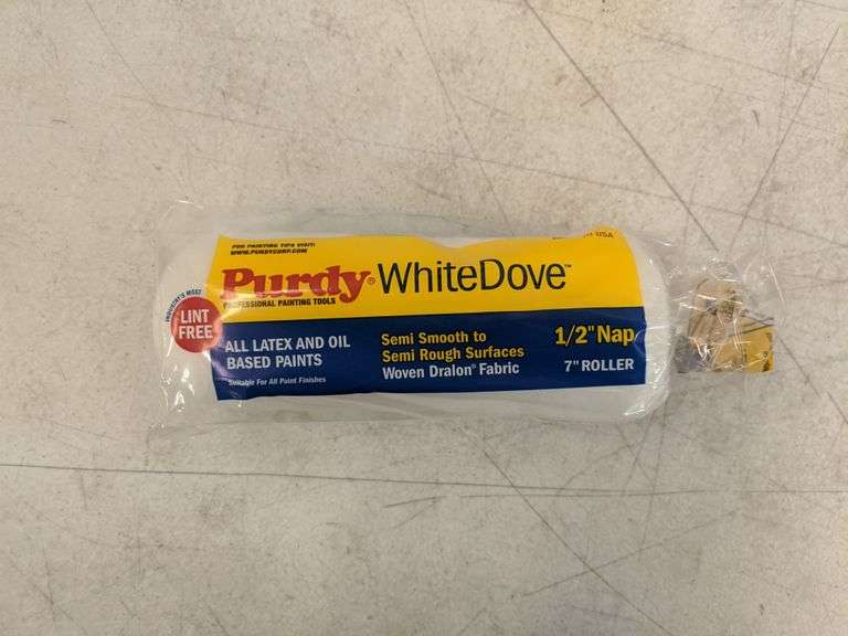 Purdy White Dove Paint Roll - 7 In - Dutch Goat