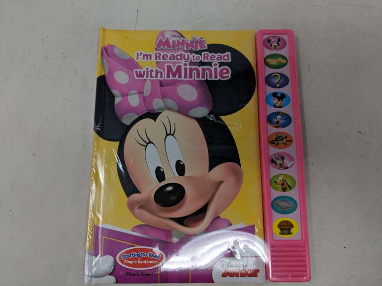 Disney Minnie Im Ready To Read With Minnie Play A Sound Book - Dutch Goat