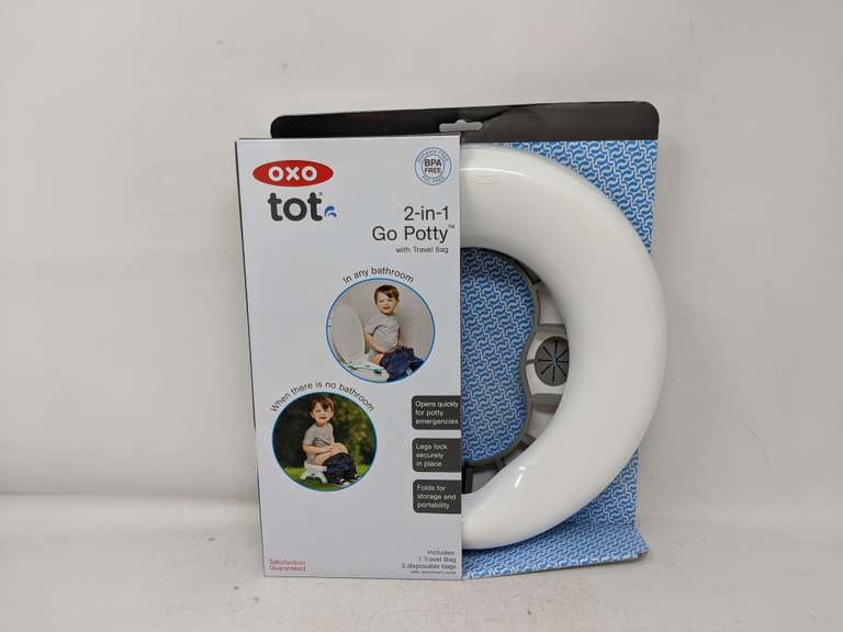 OXO Tot 2-IN-1 Go Potty With Travel Bag - Dutch Goat