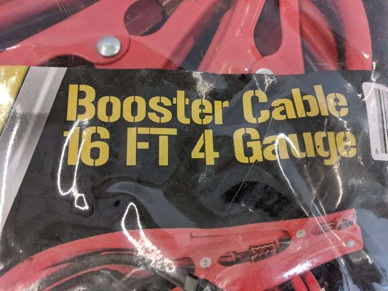 Stark Booster Cables - 16 ft, 4 Gauge - Dutch Goat