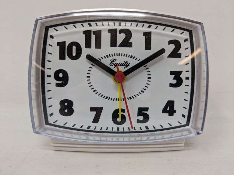 Equity Electric Analog Alarm Clock - Dutch Goat
