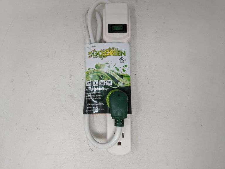 Go Green 6 Outlet Surge Protector - Dutch Goat