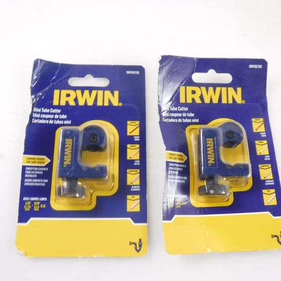 Lot of 2 Irwin Mini Tube Cutter - Dutch Goat