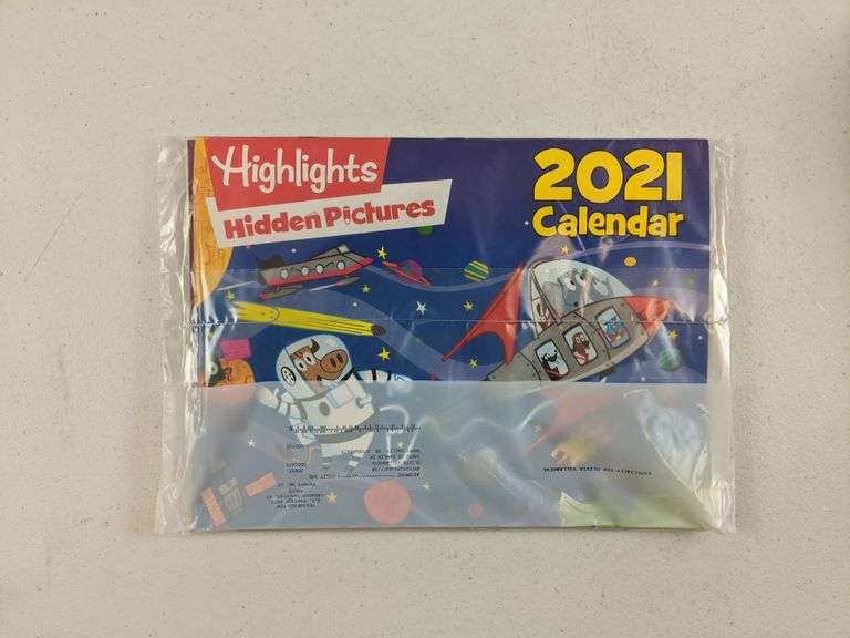 Highlights Hidden Pictures 2021 Calendar - Dutch Goat