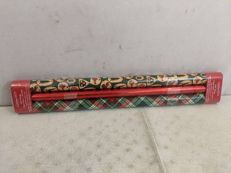 Lot of 18 Christmas Gift Wrap - Dutch Goat