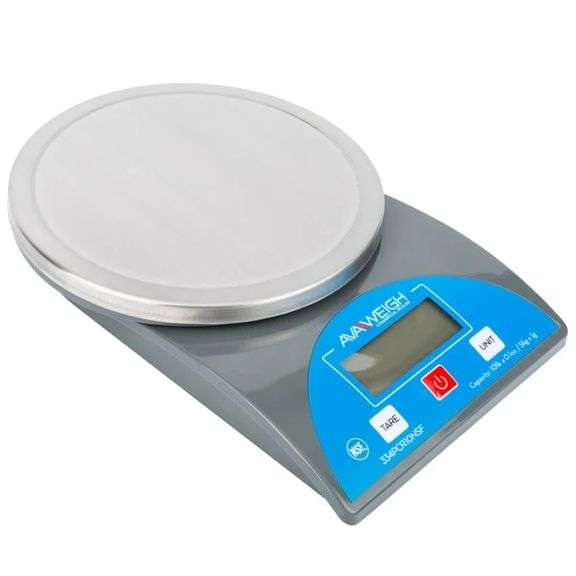 Ava Weight Commercial Round Digital Portion Control Scale - up to 10 ...