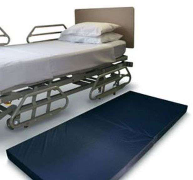 NYOrtho Blue 2-Fold Safety Bedside Mat 3" x 24" x 66" For Elderly ...