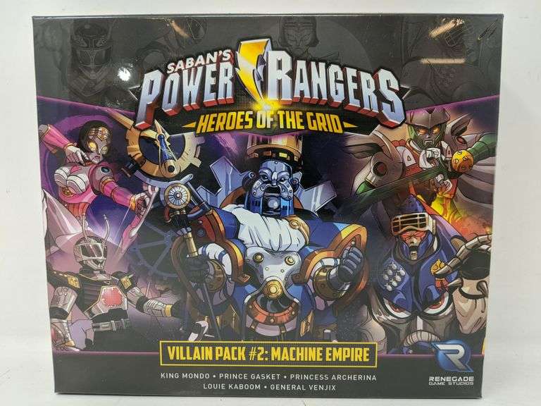 Saban's Power Rangers Hero Of The Grid Villain Pack #2: Machine Empire ...