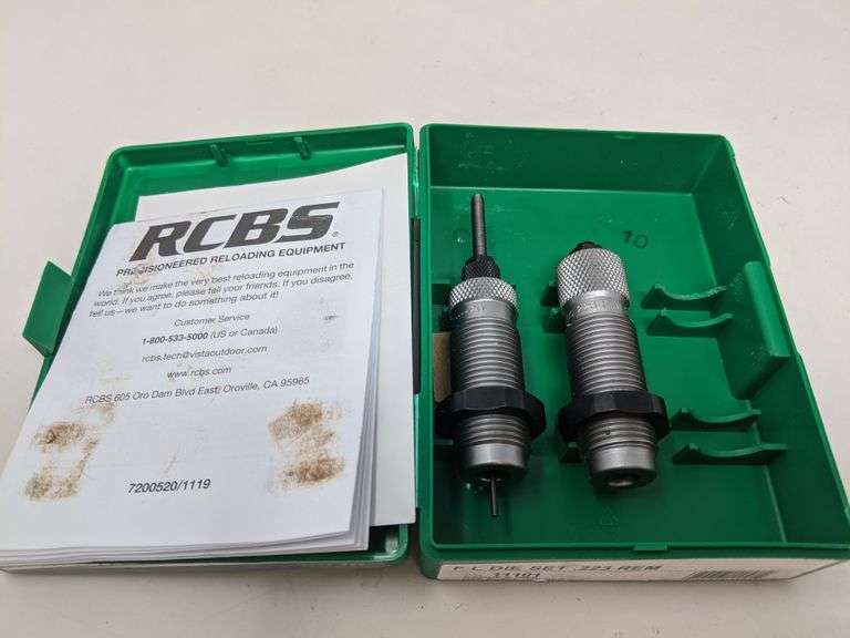 RCBS F L Die Set .223 REM (missing a piece) - Dutch Goat