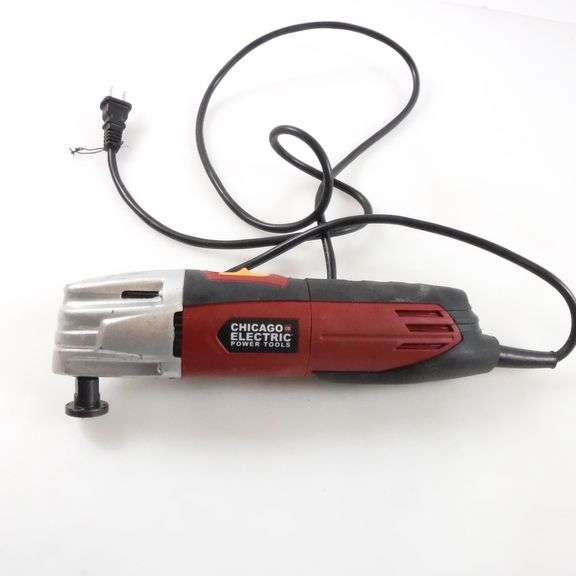 Chicago Electric Variable Speed Oscillating Multi-Tool - Scratches From ...