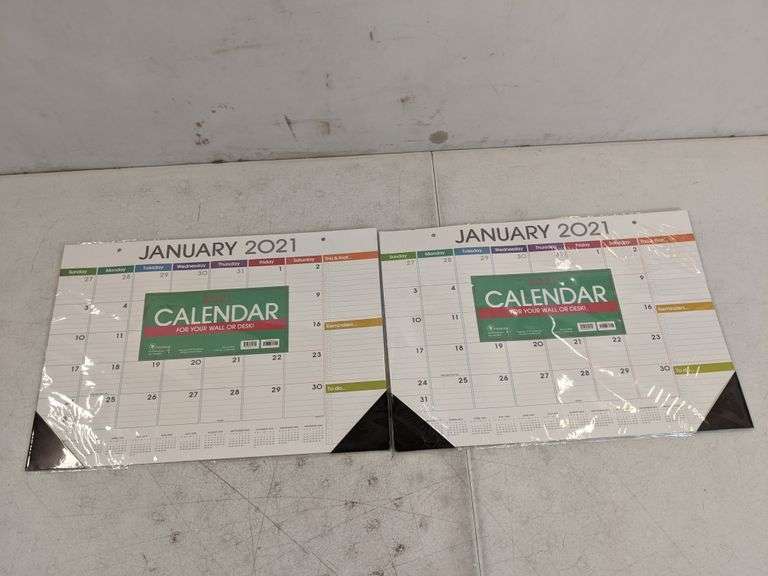 Lot of 2 - 2021 Calendars - Dutch Goat