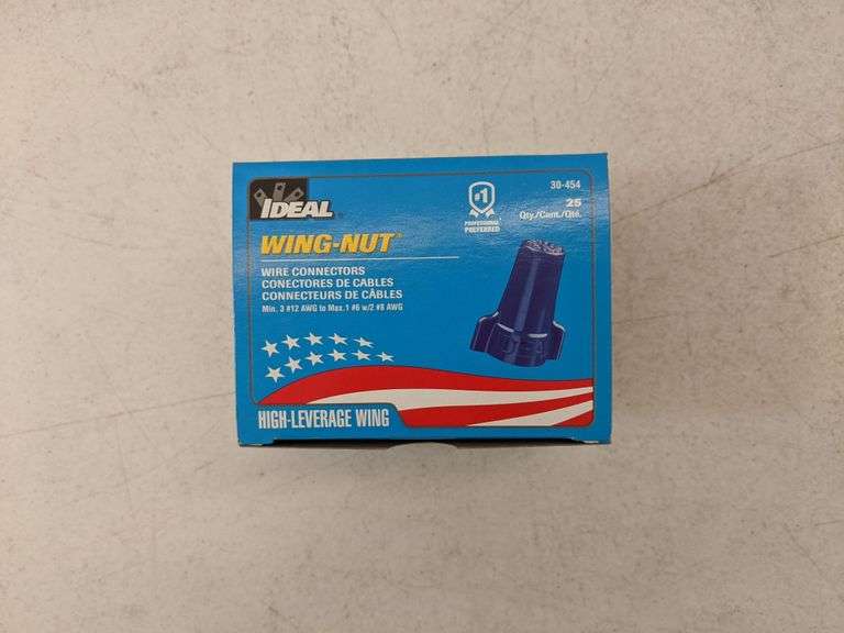 Ideal Wing-Nut Wire Connectors - 25 Included - Dutch Goat