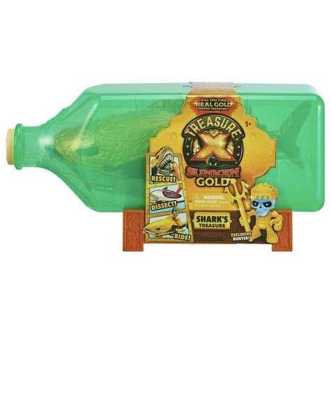 Treasure X Sunken Gold Sharks Treasure, Comes with Exculive Hunter ...
