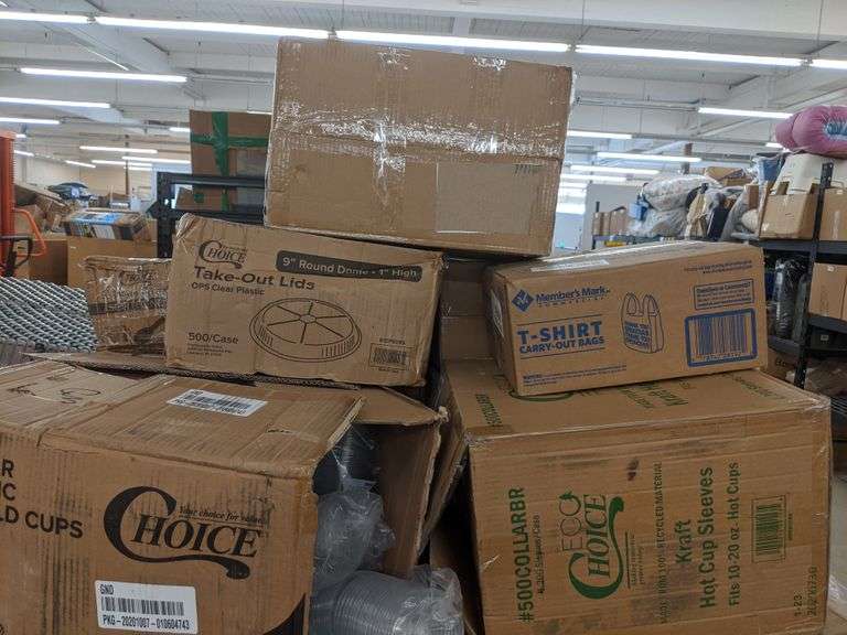 Pallet of Disposable To-Go/Storage Containers - Dutch Goat