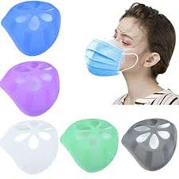 Lot Of 4 Packs Of 5 Silicone 3D Mask Bracket Frame Support For More ...