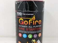 Go Fire Ultimate All Purpose Fire Starters - 100 Packs Total - Dutch Goat