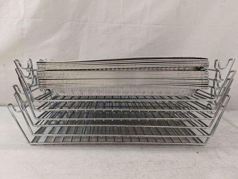 Lot of 6 Master Built 16" Smoker Rack Accessory Kit With 18 Large ...