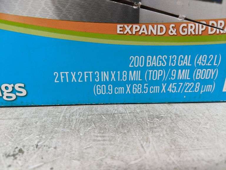 Member's Mark Power Flex 200 Pack Garbage Bags - Dutch Goat