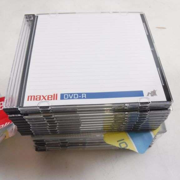 Lot Of 20 Maxwell Maxdata DVD-R With Case - Dutch Goat