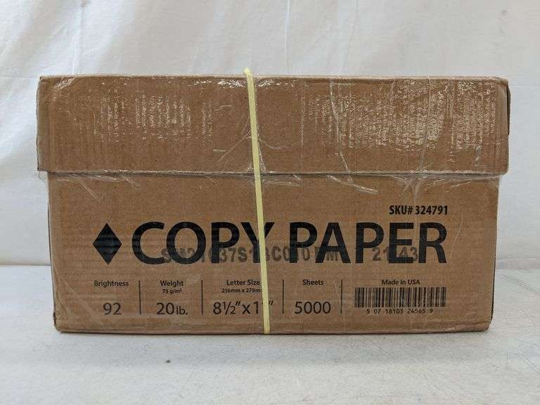 Copy Paper 92 Brightness - 20lbs. - 5000 Sheets - Dutch Goat