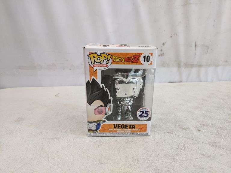 Pop! Animation Dragonball Z Vegeta Vinyl Figure - Silver - Dutch Goat