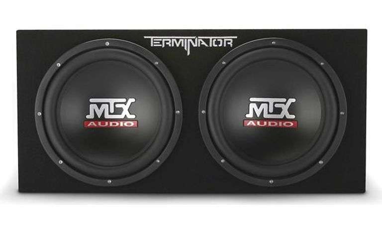 Terminator Tna 251 600 Watt Amp, Terminator TNE212D Dual 12" Subwoofers ...