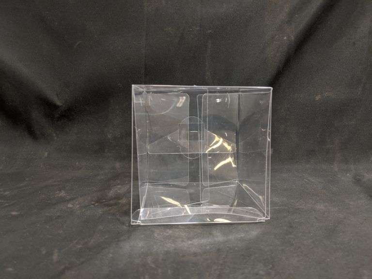 Clear Pvc Box - 4 In x 4 In x 4 In - 550 Boxes Total - Dutch Goat