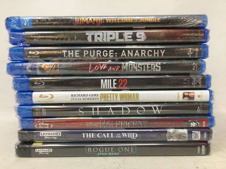 Assortment of 10 Blu-Ray DVD's - Dutch Goat