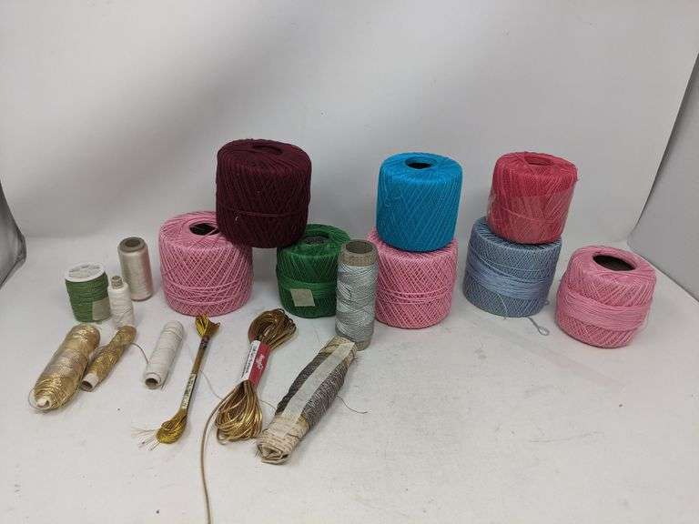 Assortment of String & Embroidery Thread - Dutch Goat