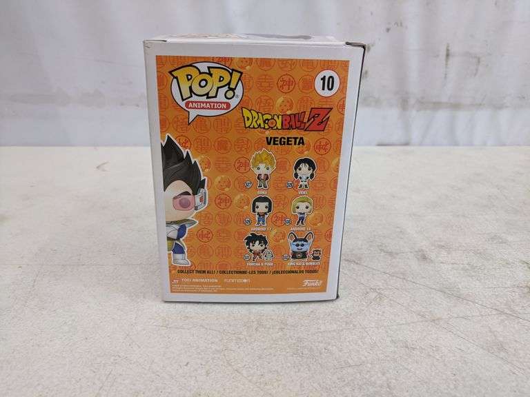 Pop! Animation Dragonball Z Vegeta Vinyl Figure - Silver - Dutch Goat