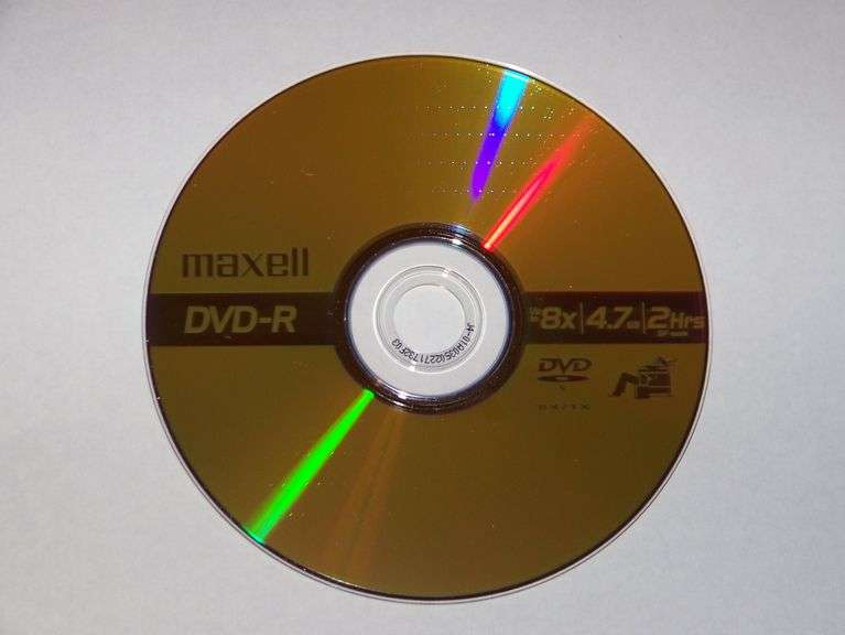 Lot Of 20 Maxwell Maxdata DVD-R With Case - Dutch Goat