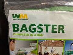 Lot of 2 Waste Management Bagster Dumpster In A Bag - 2 Bags Total - 8 ...