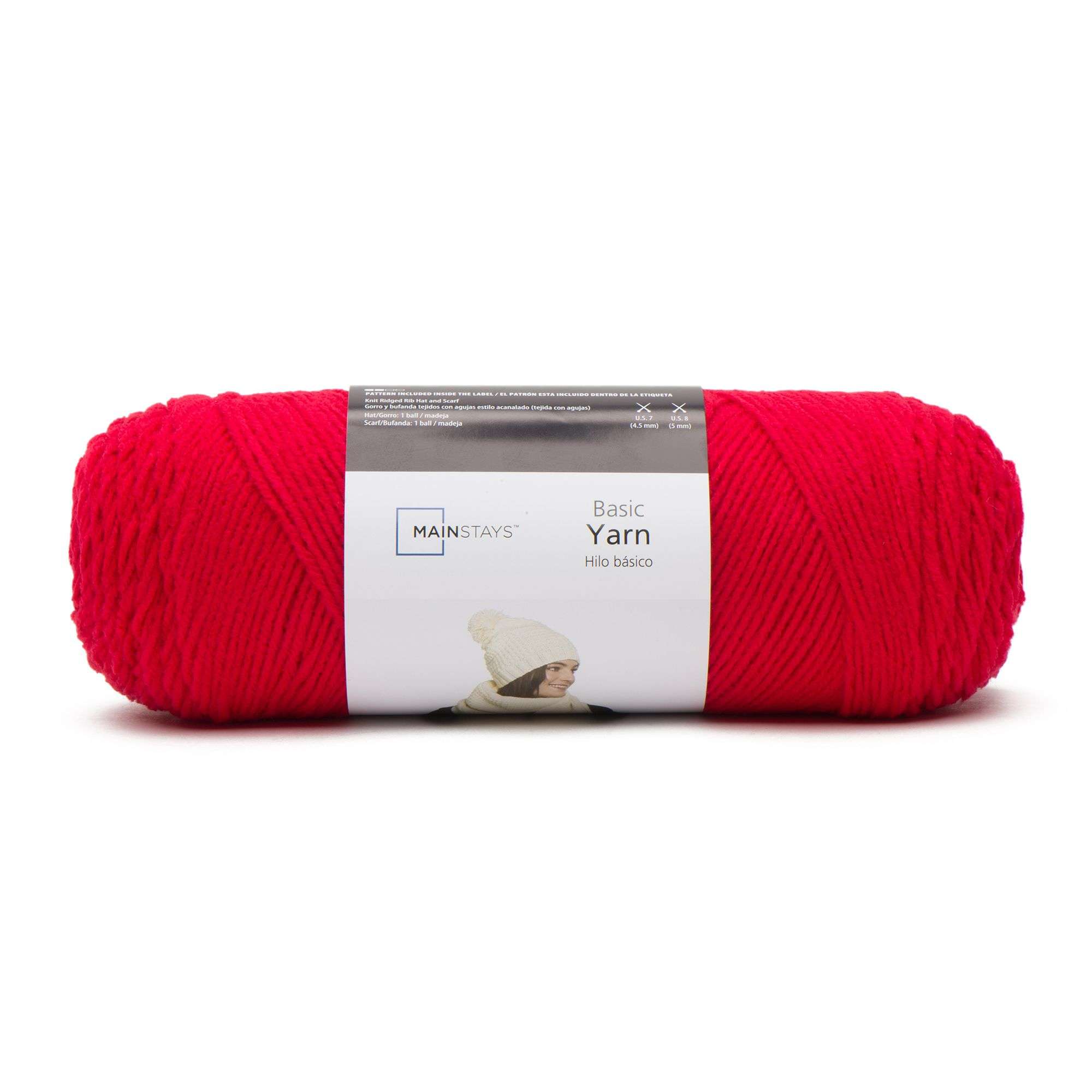 3pc Mainstays Basic Yarn Red Dutch Goat