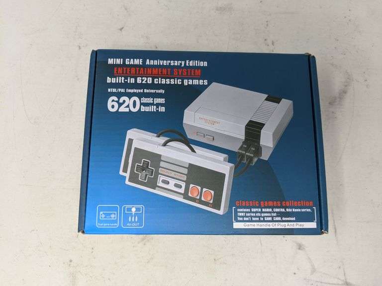 Mini Game Anniversary Edition Entertainment System - Built-In 620 ...