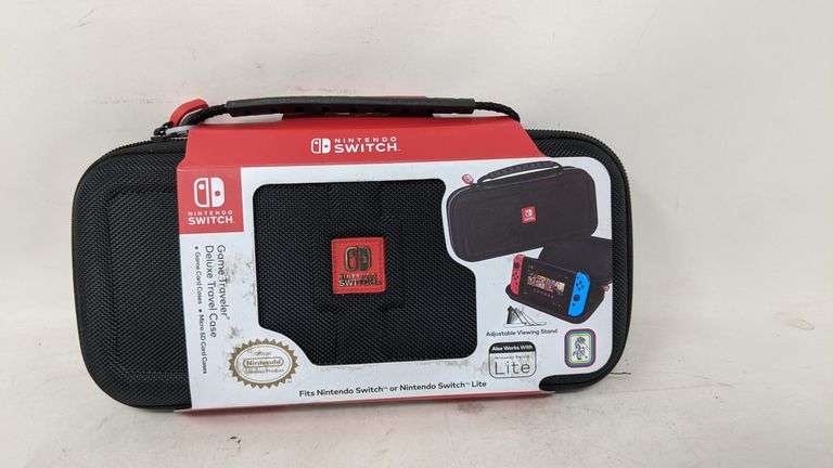 Black Nintendo Switch Deluxe Travel Case - Dutch Goat