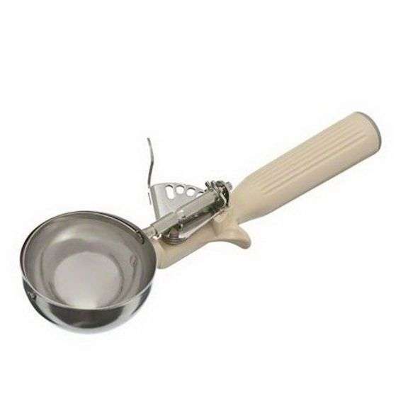 Vollrath Stainless Steel Ice Cream Scoop With Ivory Handle - Dutch Goat