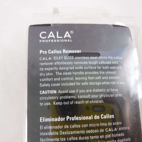 Cala Professional Silky Glide Pro Callus Remover Stainless Steel Micro ...