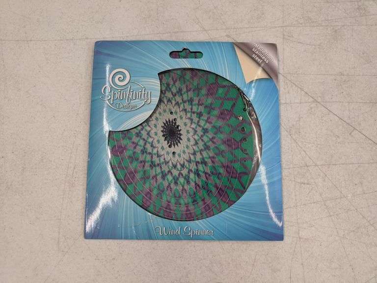Spinfinity Designs Wind Spinner - Peacock Like Colors - Dutch Goat