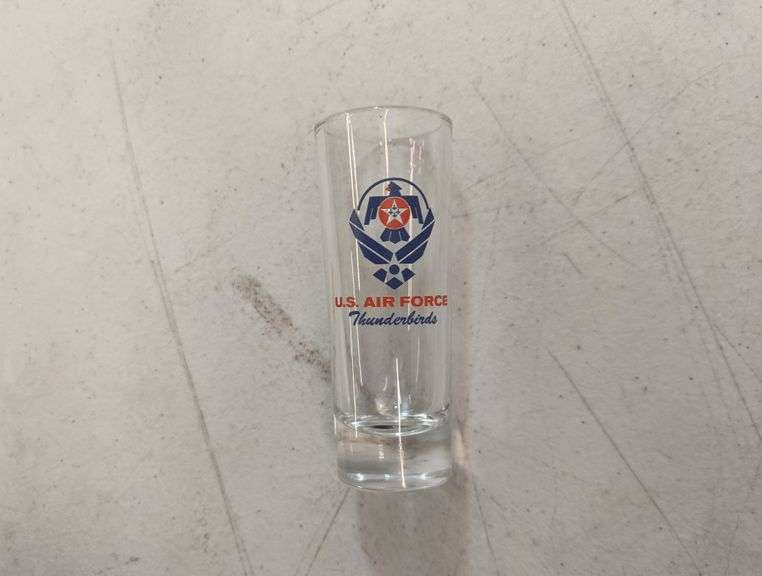 U.S. Air Force Thunderbirds Large Shot Glass - Dutch Goat