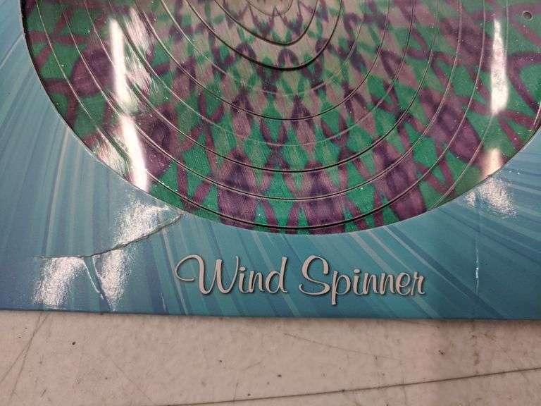 Spinfinity Designs Wind Spinner - Peacock Like Colors - Dutch Goat