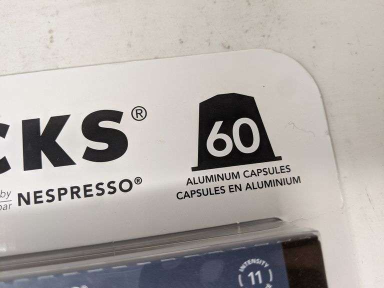 Starbucks by Nespresso 60 Coffee Pods - 4 Flavor Variety Pack (Espresso ...