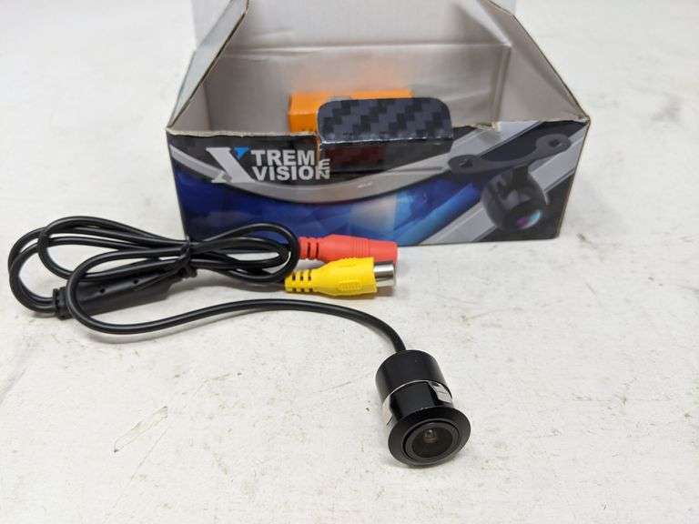 Xtreme Vision Rear View Car Camera - Contains Camera, Cables, and Hole ...