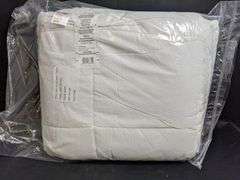 IHG Poly Durvet Blanket Light Weighted White (104" x 89") - Dutch Goat