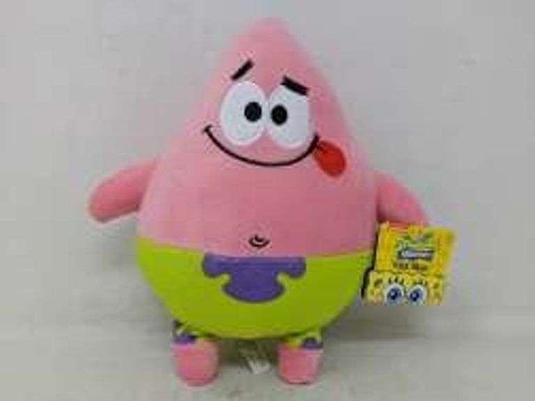 Lot of 2 Patrick Star Plush Toy, 10" Tall - Dutch Goat