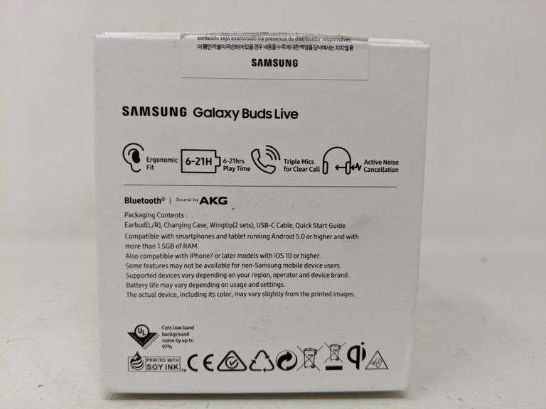 Samsung Buds Live Bluetooth Earbuds, Red - Dutch Goat