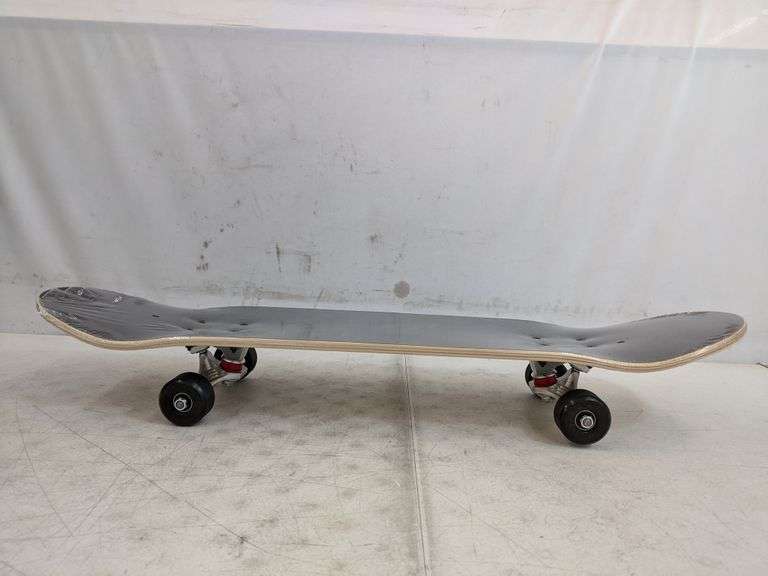Skateboard - Black and Wood, 32" x 8" - Dutch Goat