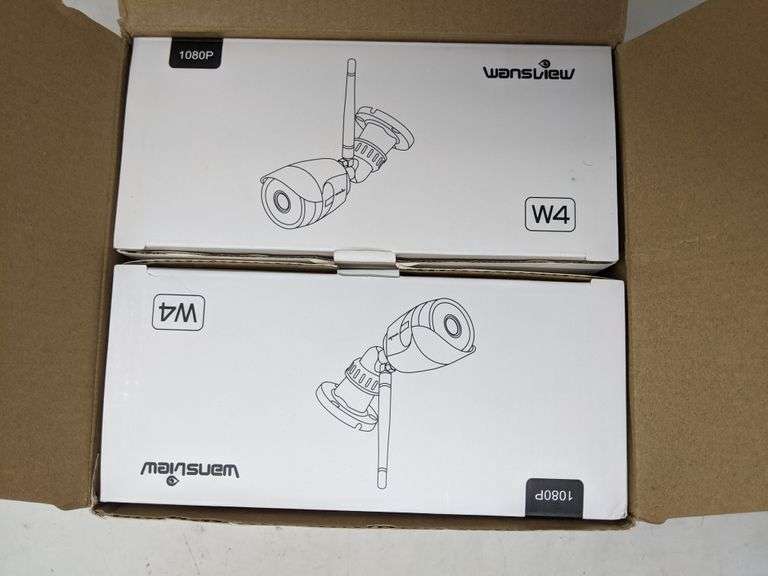 Case of 2 Wansview 1080P Outdoor Security Camera's - Dutch Goat