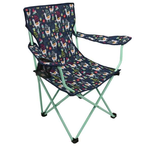 Ozark Trail Llama Children's Camping Folding Quad Chair - Dutch Goat