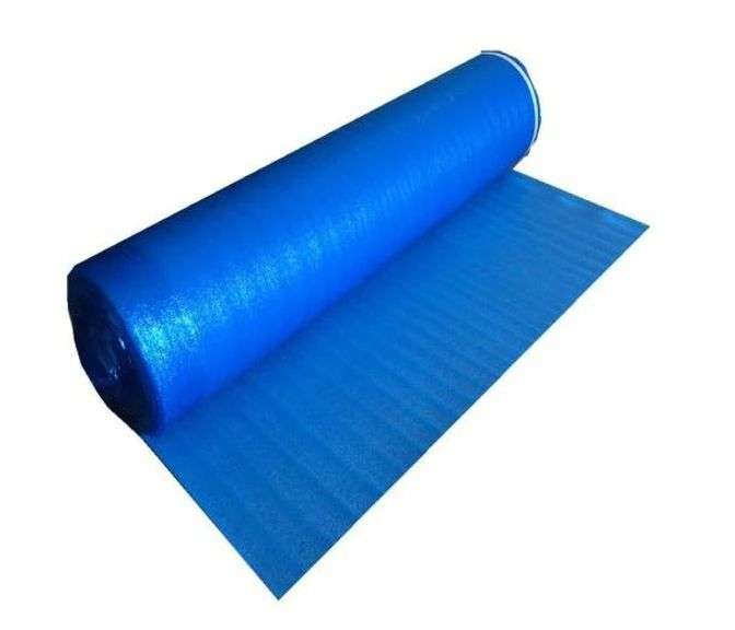 Laminate Flooring Blue Poly Foam Moisture and Sound Underlayment by ...