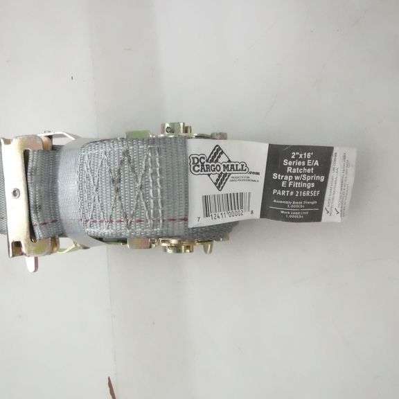 Assortment Of 2 Ratchet Straps, DC Cargo Mall (2" x 16') Ratchet Strap ...